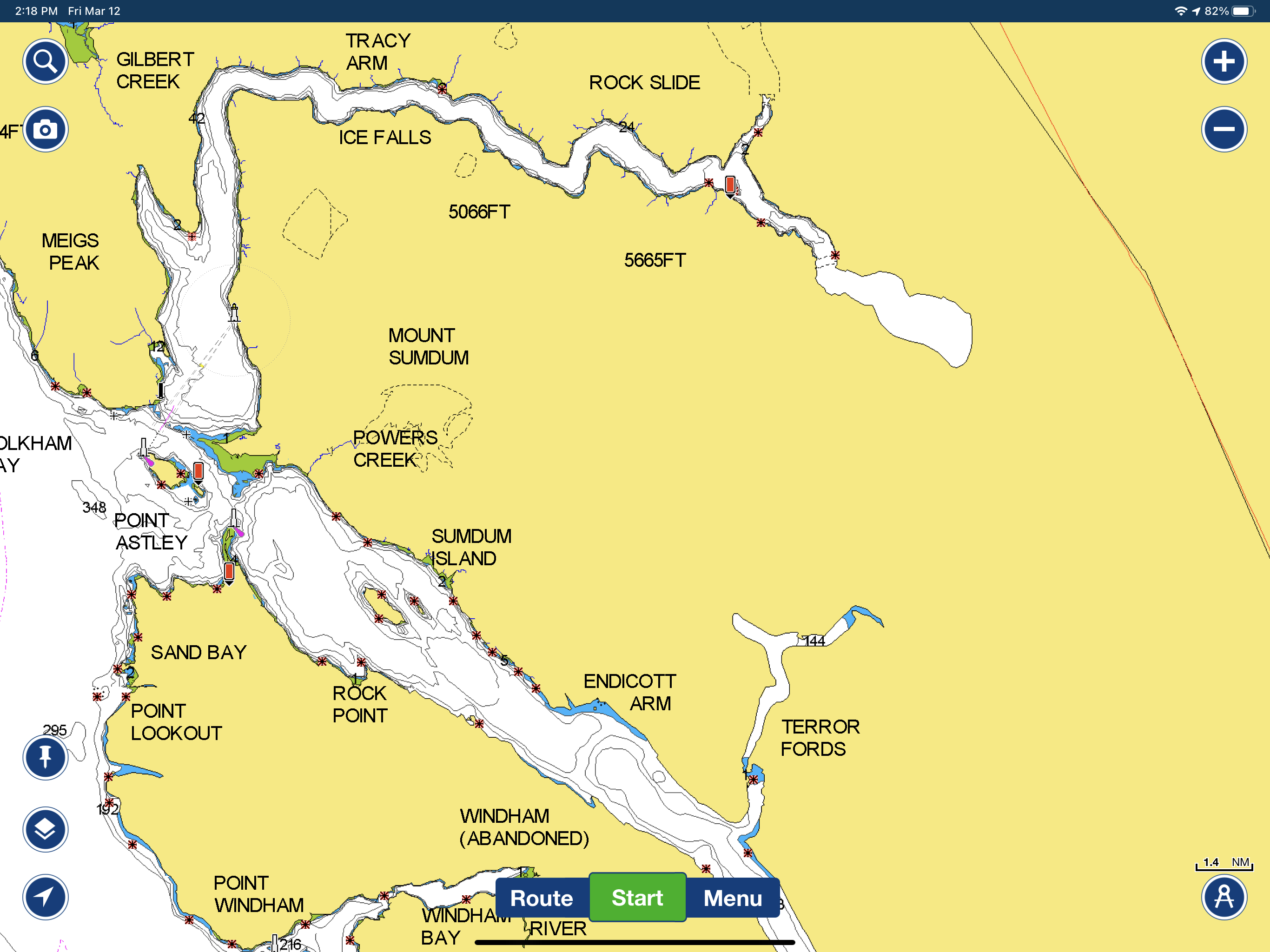 The Tracy Arm - Fords Terror Wilderness: On a Private Alaska Inside ...
